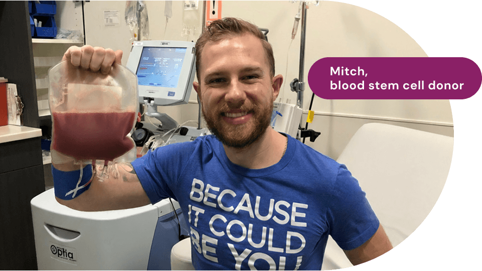 Mitch answered the call twice to donate blood stem cells | NMDP